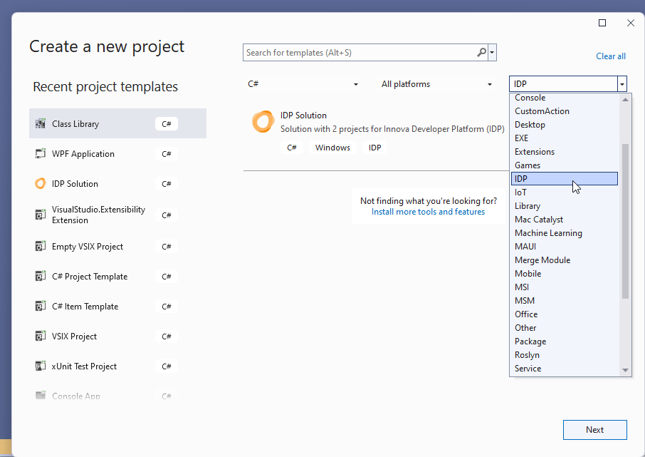First Application | Learn Innova Developer Platform