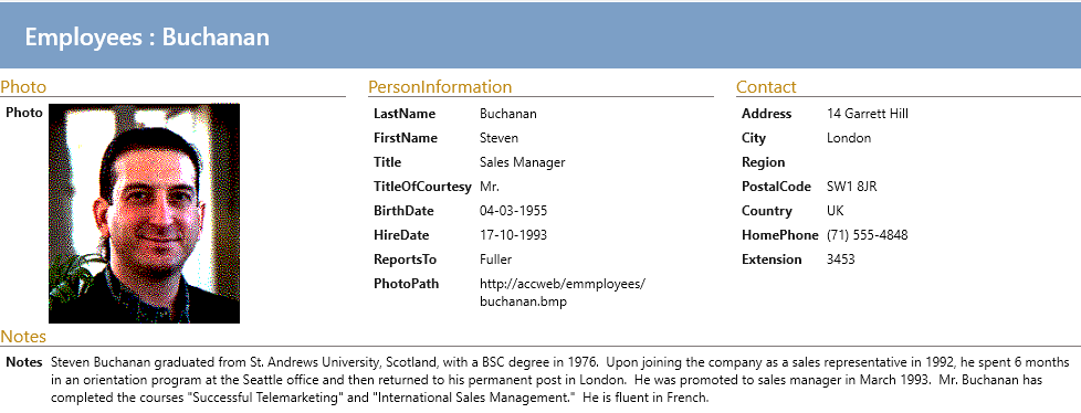 Grouping of fields | Learn Innova Developer Platform